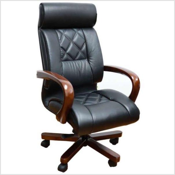 Scaune manageriale, tapitat piele naturala 249 negru, – Centrumscaune