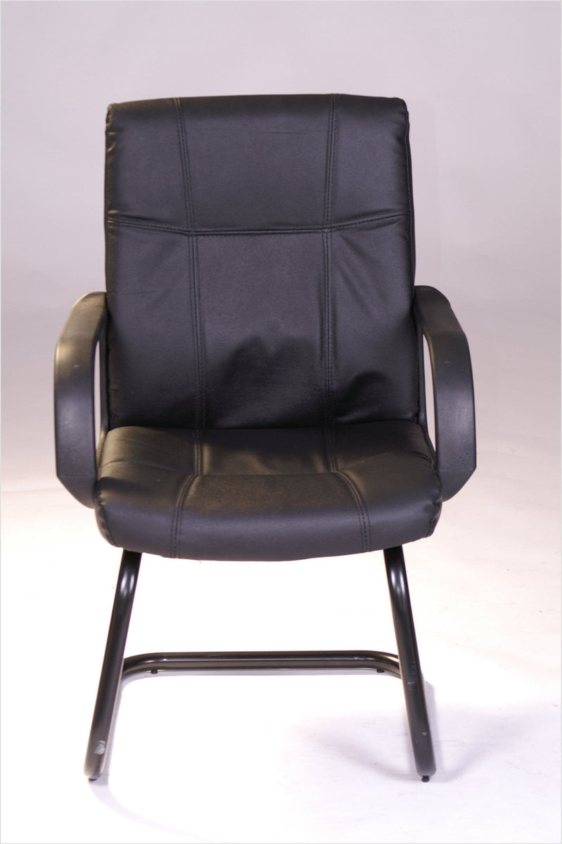 Scaune vizitatori, tapitat piele ecologica 832B, l50xA50x60 cm ...